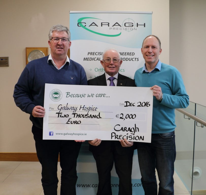 Caragh Precision's Jersey Day raises €2,000 for Galway Hospice - Galway ...